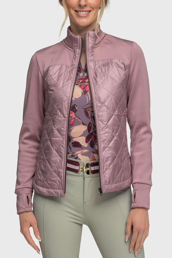 Kastel Denmark Quilted Jacket Dusty Mauve – Kastel Sport
